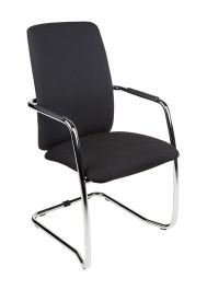 MAGENTIX XL VERGADERSTOEL: sledeframe, zitting in moderne kleuren